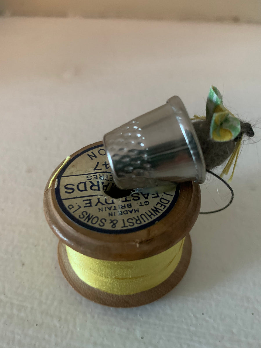 Cotton Reel Mouse - Belle – Fiona Firth Textiles